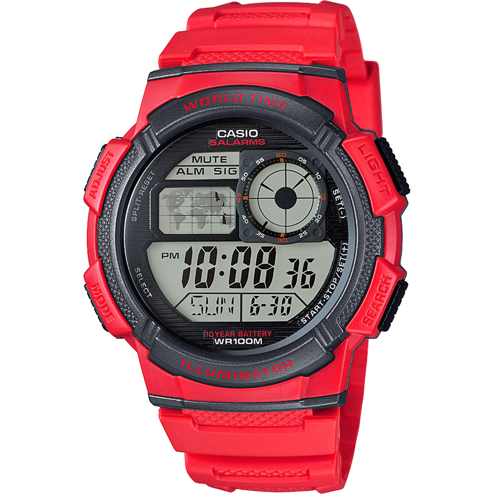Casio Collectie AE-1000W-4AVEF horloge • EAN: 4549526112102 • Horloge.nl