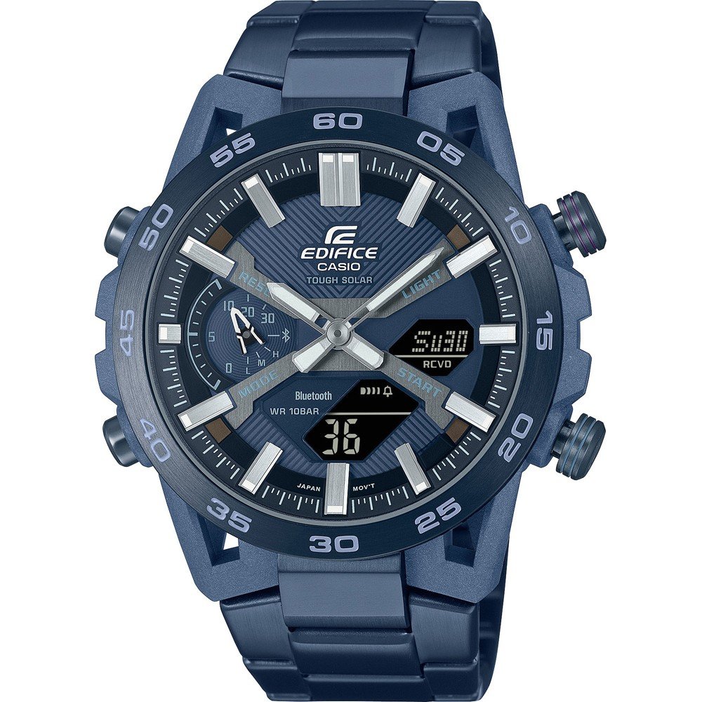 Casio Edifice Bluetooth ECB-2000CB-2A Sospensione - Cool Blue Horloge ...