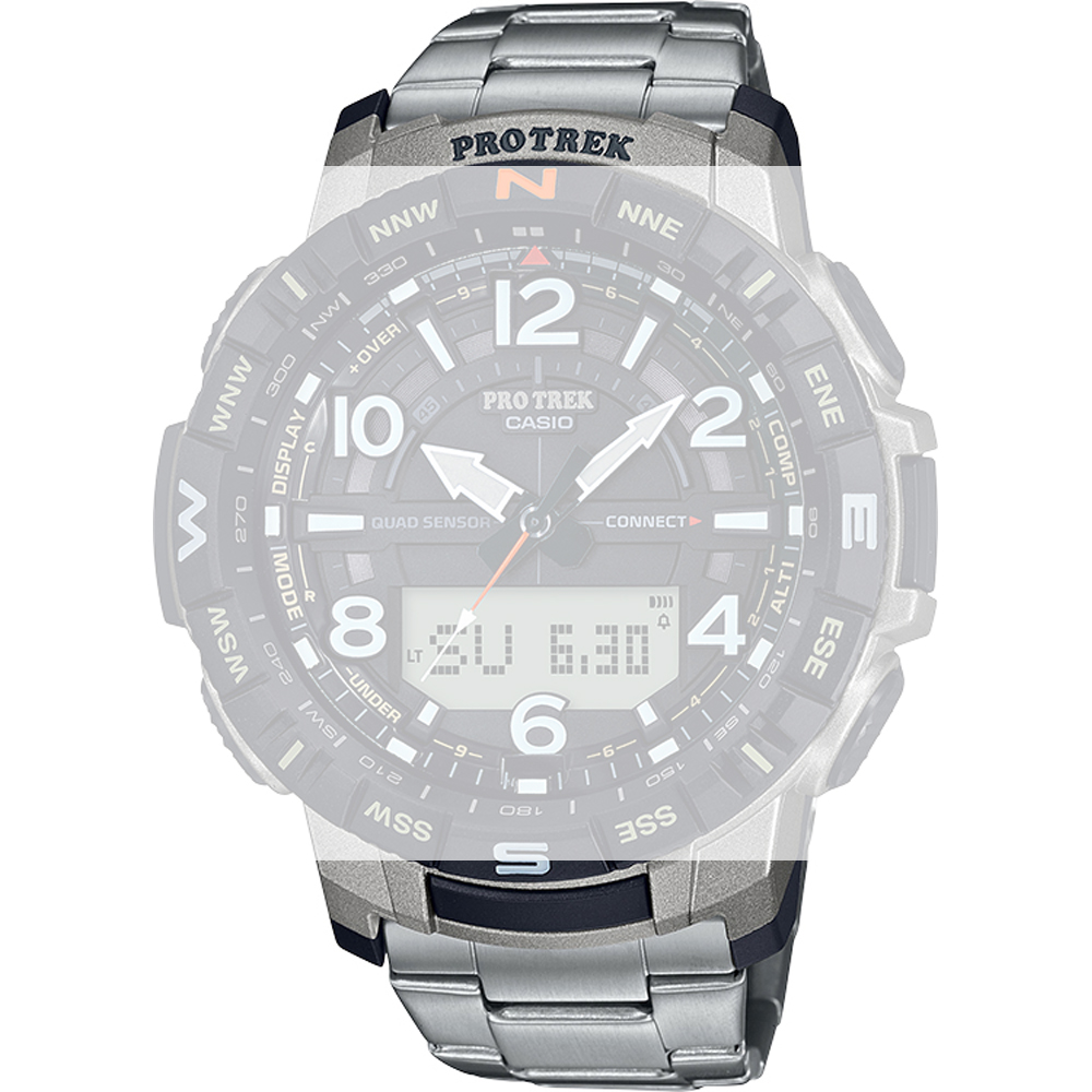 Casio 10605127 Pro Trek Titanium Horlogeband • Officieel merkdealer ...