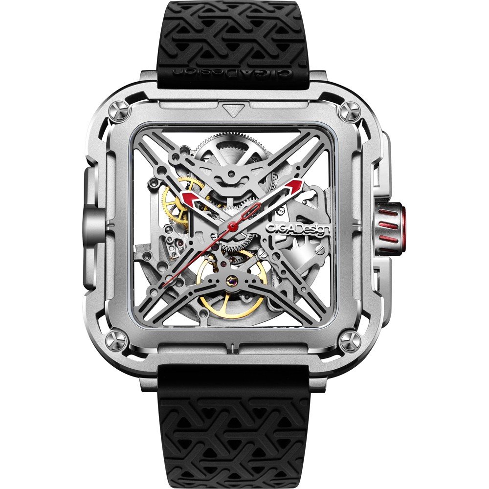 CIGA Design X011-SISI-W25BK X-Series Gorilla Horloge • EAN: 6971311244527 • Horloge.nl