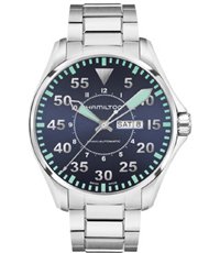 Hamilton banden H695.647.100 Khaki Aviation • Officieel merkdealer ...