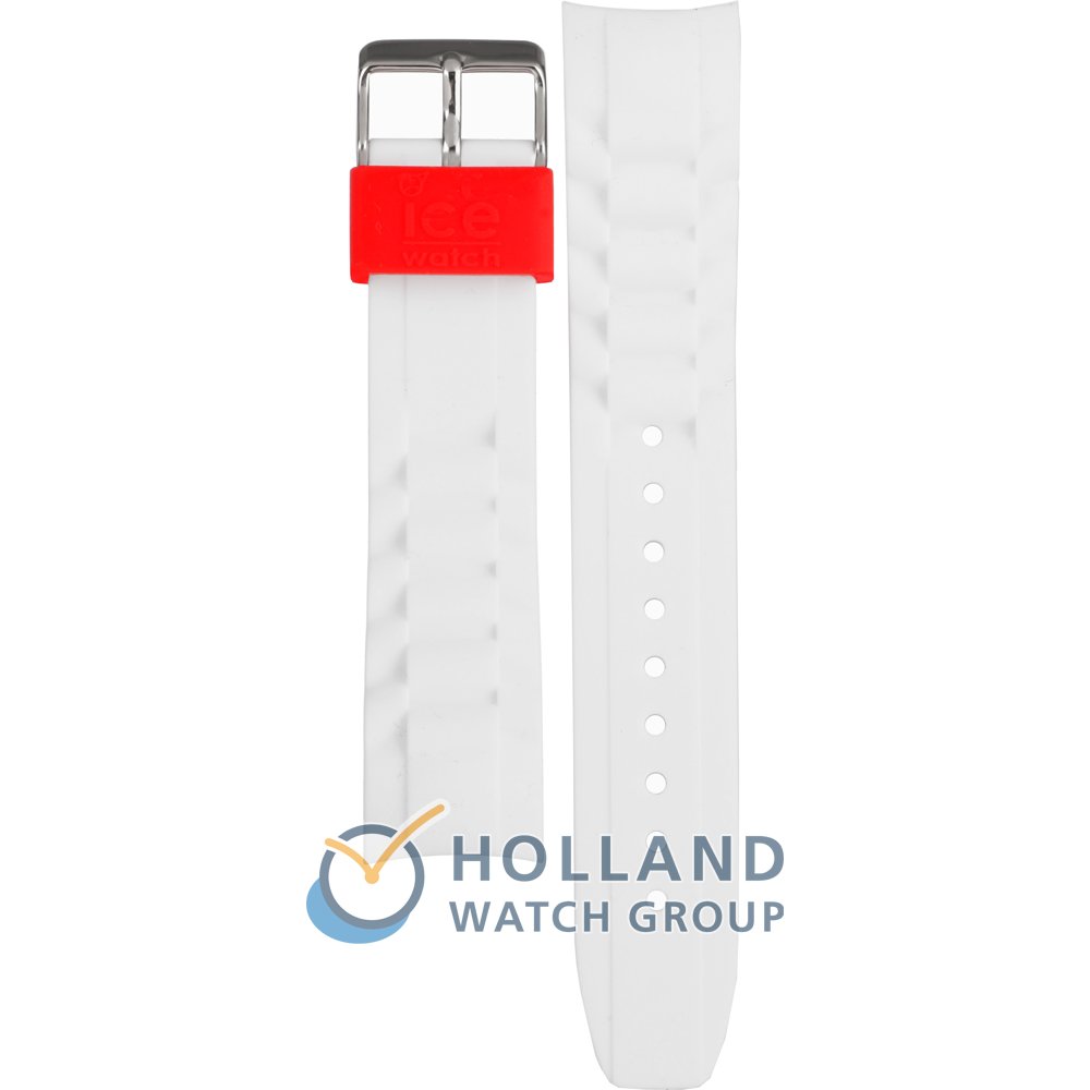 Ice-Watch Straps 005064 SI.WD.U.S.11 ICE White Horlogeband • Officieel ...
