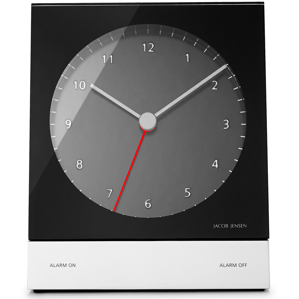 Jacob Jensen Clocks JJ341 341 Sleep Klok • EAN: 8718569103415 • Horloge.nl