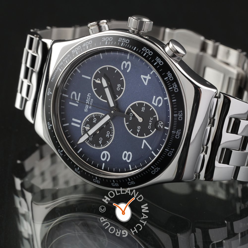 Swatch Irony - Chrono New YVS423GC Boxengasse Again Horloge • EAN ...