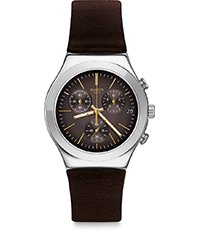 Swatch bandjes AYCS600 Brownflect • Officieel merkdealer • Horloge.nl